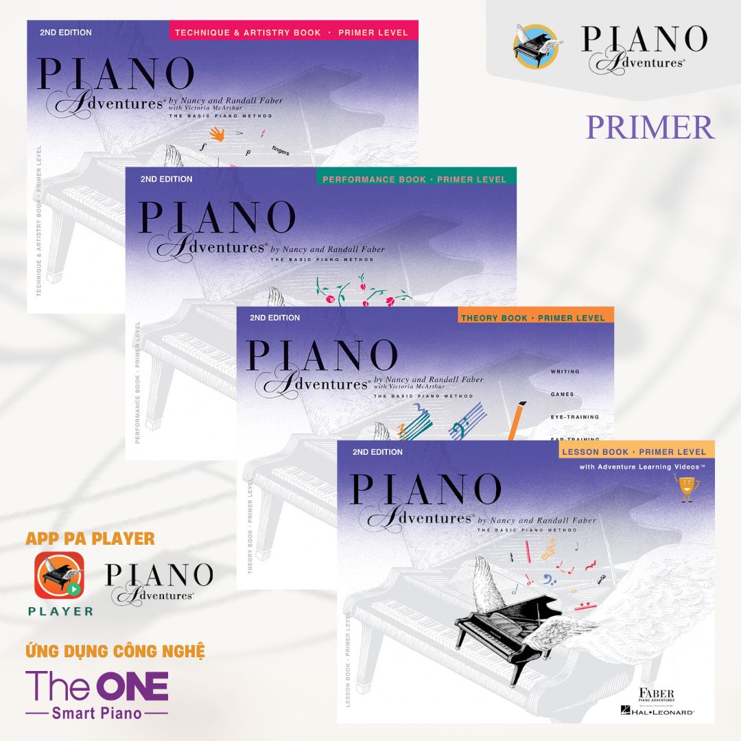 Bộ sách Basic Primer piano Adventures